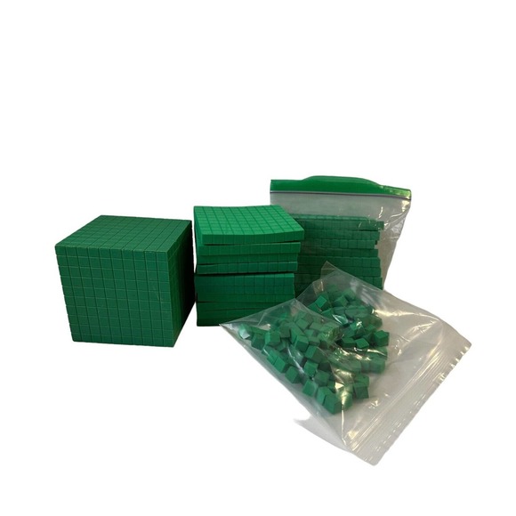 Unbranded | Toys | Math Manipulatives Integer Base Ten Blocks Made Of ...